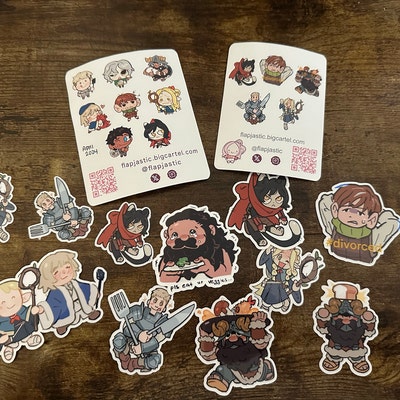 MORE Dungeon Meshi Stickers - Etsy