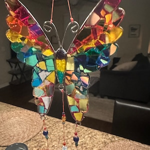 Moon W/ Star Wind Chime.. APD.. Garden Decoration.. Yard Decor.. Tree ...