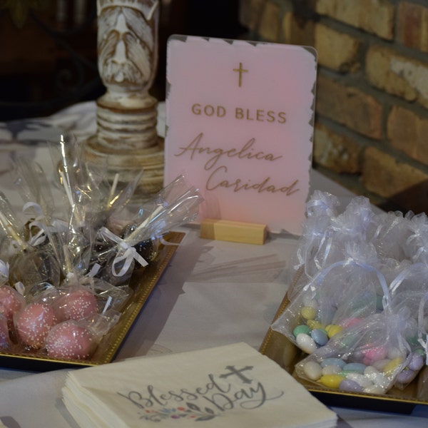 God Bless Acrylic Sign - Etsy