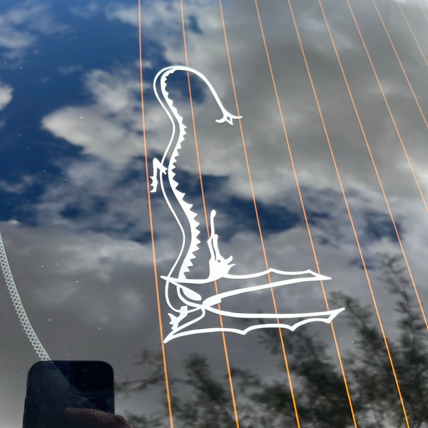 Dragon Smaug Lord of the Rings the Hobbit Vinyl Decal Sticker Lonely ...