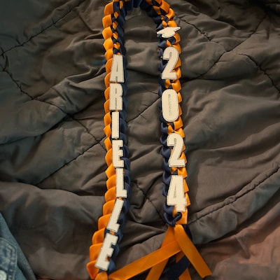 Preschool/kinder Ribbon Graduation Lei 2024 - Etsy