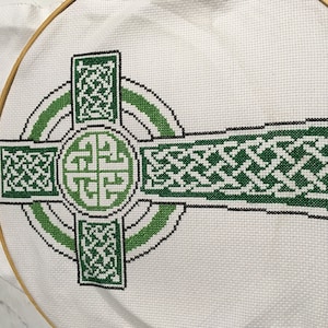 PDF 'celtic Cross' Cross Stitch Pattern - Etsy