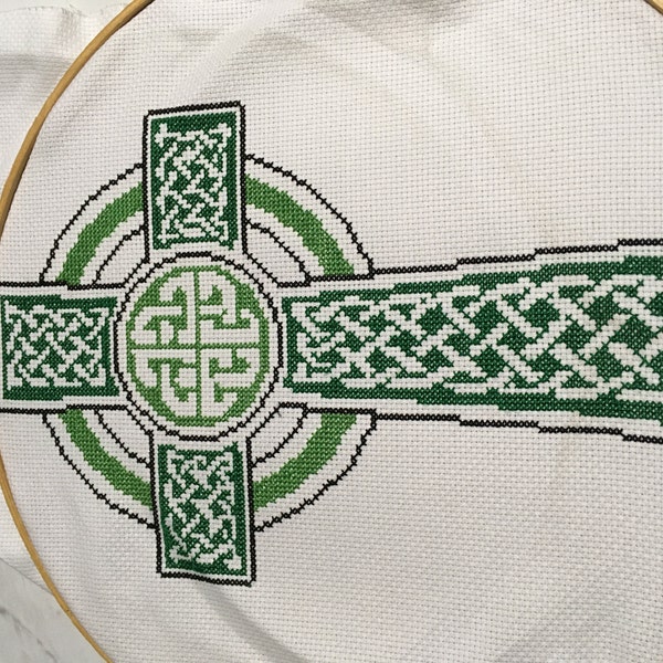 PDF 'celtic Cross' Cross Stitch Pattern - Etsy