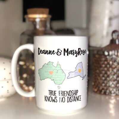Best Friend Moving Mug Long Distance Mug Moving Mug for - Etsy