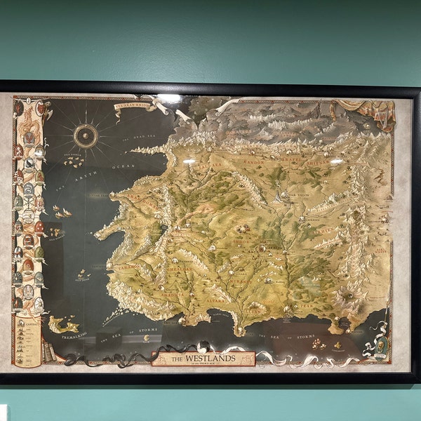 A New Wheel of Time Map - Etsy