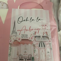 RETRO PIZZA BOX Personalised 7 Party Box. Small Pizza. Wedding Graze ...