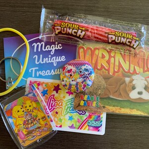 Lisa Frank Keychains, 90's Inspired, Choose One, Party Favors ...