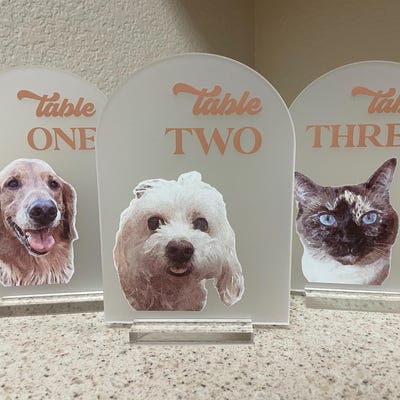 Dog Signature Cocktails Sign, Two Dog Signature Drink Bar Menu, Pet ...