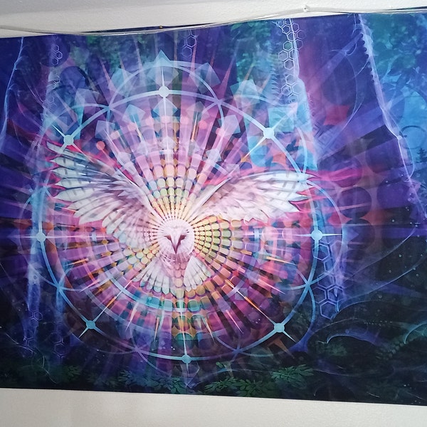 Mugwort Crystalline Dreams Tapestry by Third Eye Tapestries - Etsy