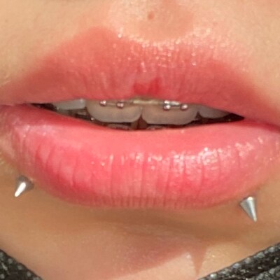 Implant Grade Titanium Threadless Spike Push in Top 3mm 4mm Tragus Nose ...