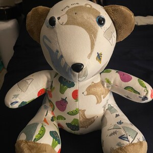 Keepsake Bear Out of Baby Clothes // Gift for Mom // Memory Bear ...