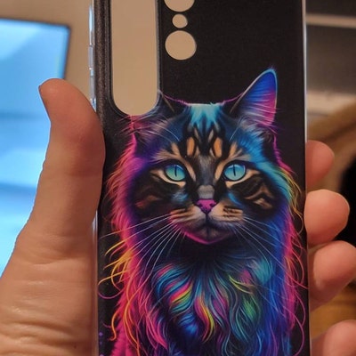 Cat Phone Case, Cat Lovers Phone Case for iPhone 15 14 13 Pro Max 12 11 ...