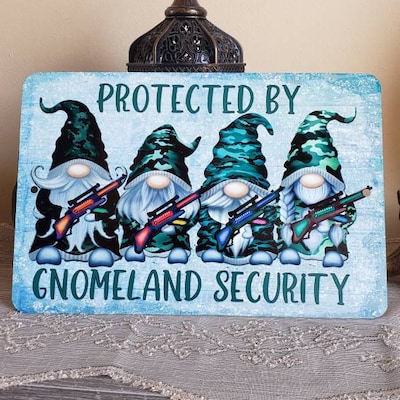 Gnome Sign, Motivational Advice, Wisdom From a Gnome Purple, Gnome ...