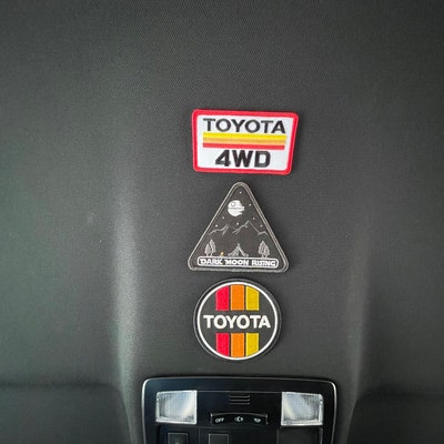 Toyota 4WD Retro Embroidered Patch - Etsy