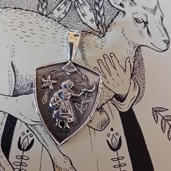 Herbalist Garland - Medieval Linocut Paper Garland - 150cm - Etsy