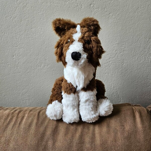 Crochet Pattern for Finnly, Realistic Crochet Border Collie Dog ...