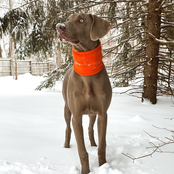 Camo Polar Fleece Dog Snood | Pet Neck Warmer | Pet Scarf | Dog Snood ...
