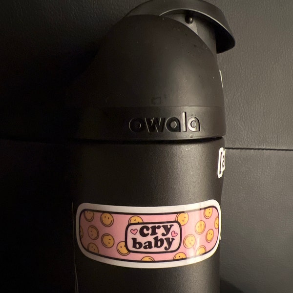 Cry Baby Bandage Waterproof Sticker, Cute Stickers, Trendy Popular ...