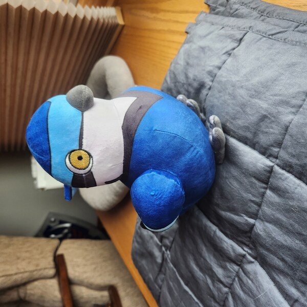 The Owl House Inspired Flapjack Palisman Plush Keychain Cardinal Bird ...