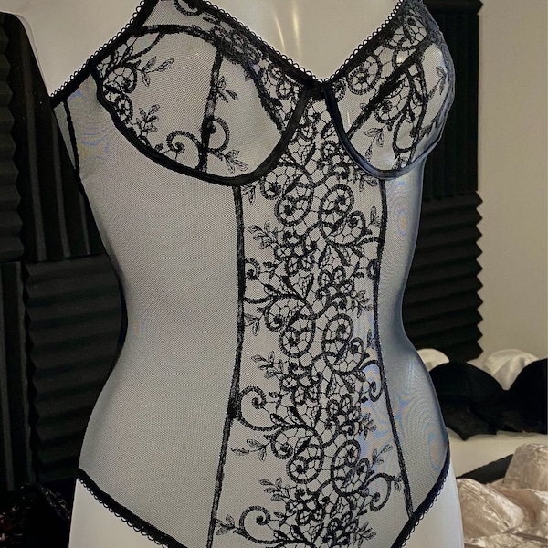 Bustier PDF Pattern Includes Sizes From XS to XL, Lingerie Pattern ...