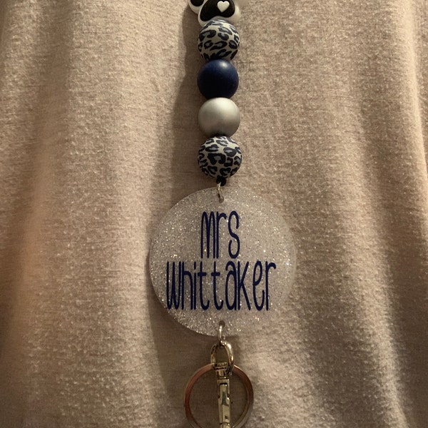 Design Your Own School Themed Lanyard, Personalized School/teacher ...