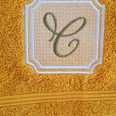 Embossed Machine Embroidery Monogram Font, Knock Down Machine ...