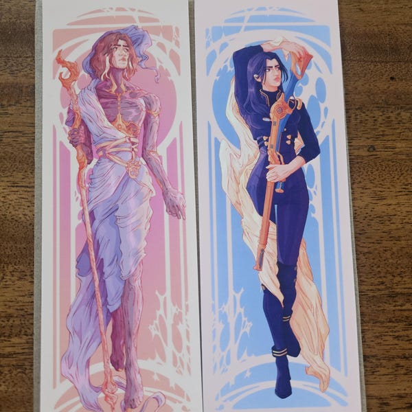 Arcane Bookmarks | Bookmarks Set | Jayvik - Caitvi - Timebomb - Etsy
