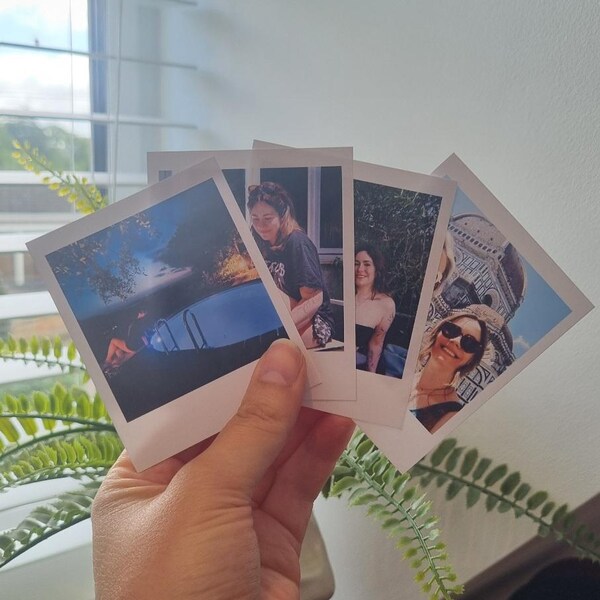 Photo Place Card With Ribbon, Wedding Table Place Name Card, Seating ...