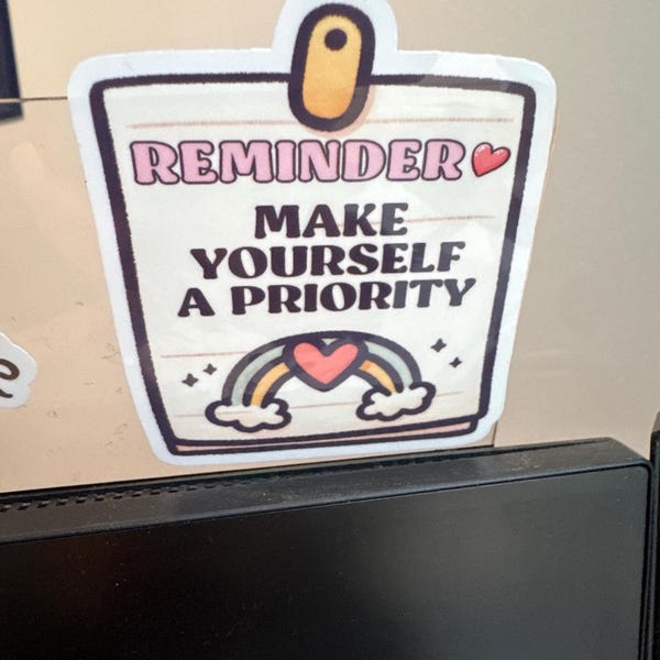 Stay Hydrated Reminder Sticky Note Sticker-you're Not a Cactus,drink ...