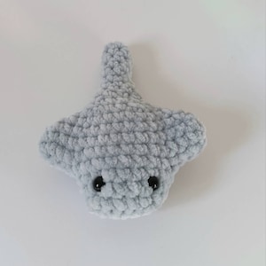 Mini Crochet Stingray Pattern, No Sew, Quick Make - Etsy