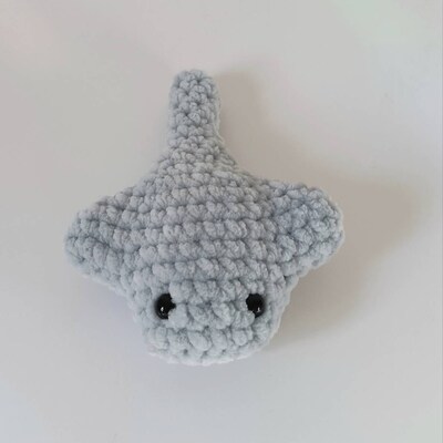 Mini Crochet Stingray Pattern, No Sew, Quick Make - Etsy