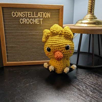 Crochet Pattern of Yellow Chicken Amigurumi/ Plushie Doll/ Bagcharm PDF ...
