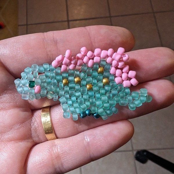 Stegosaurus Dinosaur Brick Stitch Bead Pattern, PDF Digital Download - Etsy