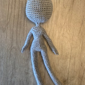12 Slender Doll Base Amigurumi Crochet Pattern for Custom Customizable ...