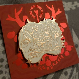 Hannibal 'blurring' Hard Enamel Pins | Etsy