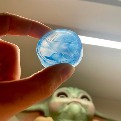 Sabacc Chip Calamari Flan Coin Star Wars Inspired the Mandalorian - Etsy