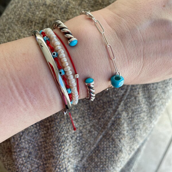 Bangle Bracelet by Sami Jewels, Minimalist Bracelet, Dainty Bracelet ...