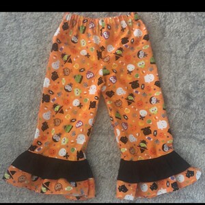 Ruffle Pants Pdf Sewing Pattern for Girls, Ruffle Pants Pattern for ...