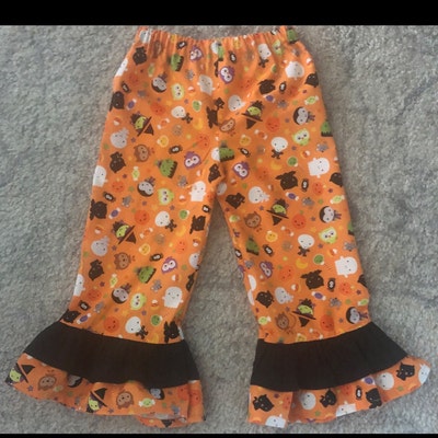 Ruffle Pants Pdf Sewing Pattern for Girls, Ruffle Pants Pattern for ...