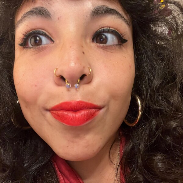 Nose Ring Clicker Nose Piercing Nose Jewelry 316L Surgical Steel or ...