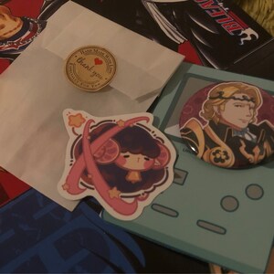 Underswap Vinyl Sticker Packs Undertale Stickers Die Cut - Etsy