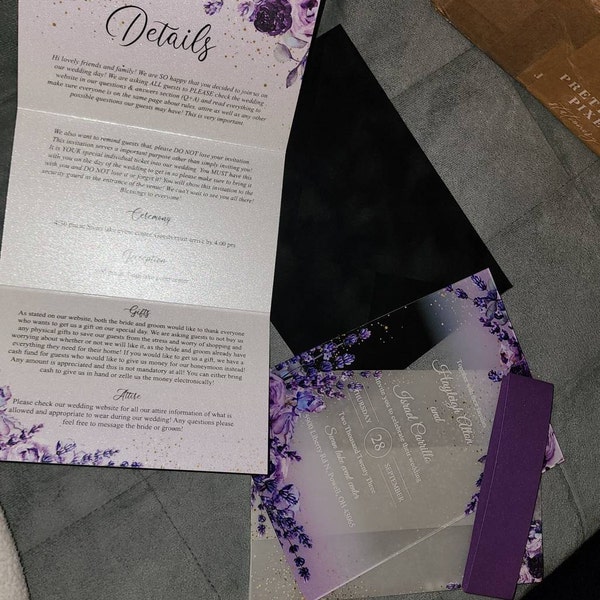 Deckle Edge Menu Reception Menu Dinner Menu Table Menus Style 211 - Etsy