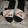 Custom Baseball Slides Flip Flops Sandals - Custom Baseball Sandals ...