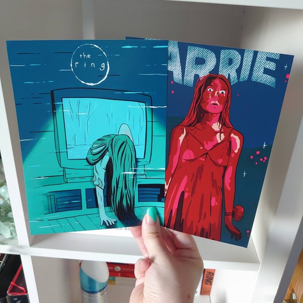 Scream - Billy Loomis & Stu Macher - A5 Art Prints Set - Etsy