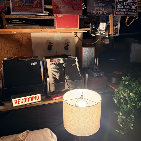 Recording Sign Retro Inspired Light - Recording Studio | Music Studio ...