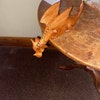 Carved Wooden Shelf Sitting Sitter Dragon Wood Carving Ornaments ...