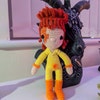 Rebecca the Fireball and Hurricane Manu Mexican Luchadores - Crochet ...