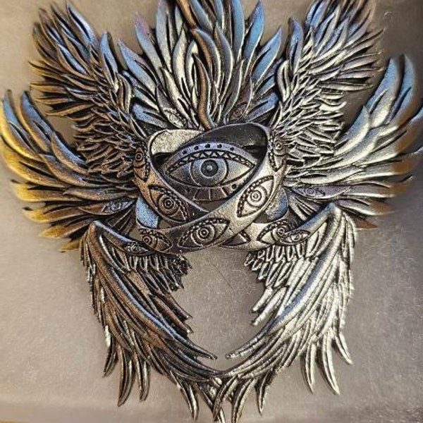 Biblically Accurate Angel, French Barrette, Angel Barette, Witch Gift ...
