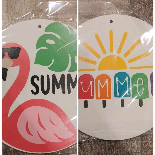 Reversible Porch Signs | Spring Reversible Porch Sign | Summer ...