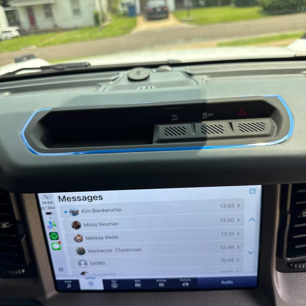 Dashboard Switch Accent Stripe Outline Trim Vinyl Decal Overlay ...